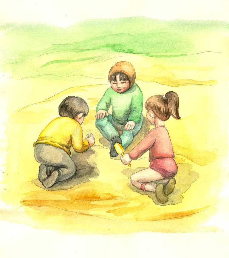 Children Playing Box Game Stock Illustrations – 955 Children Playing ...