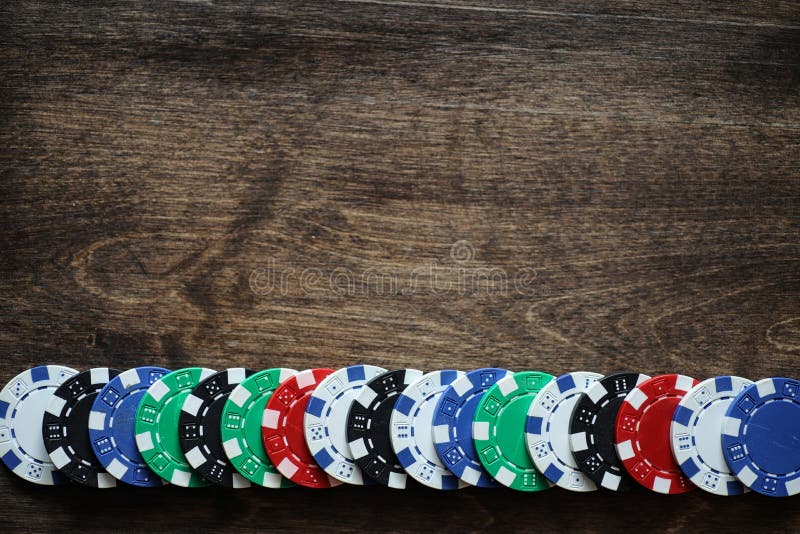 Playing Chips and a Deck of Cards Stock Photo - Image of betting, game ...