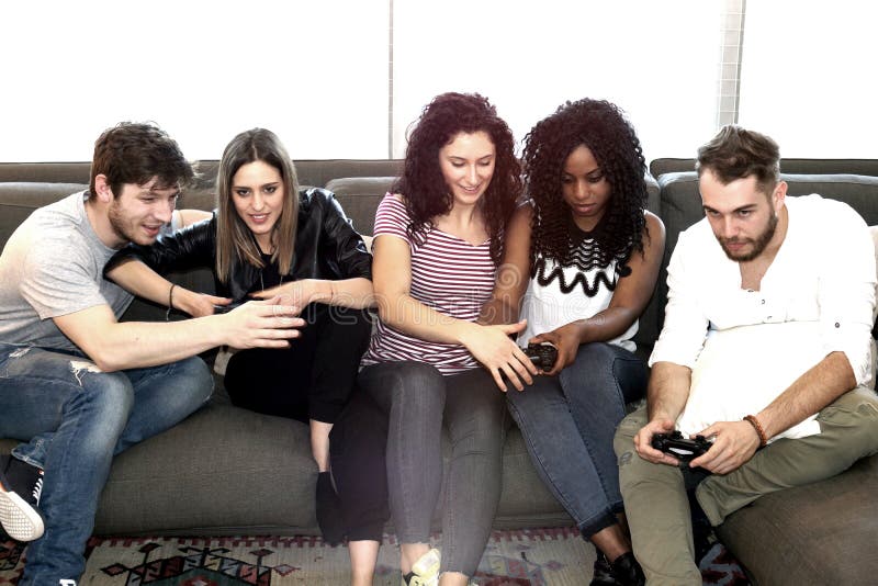 Playing a console game stock image. Image of controller - 72501871