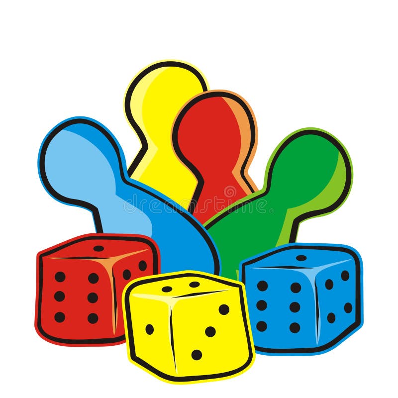 Ludo Figures Dices Stock Illustrations – 4 Ludo Figures Dices Stock ...