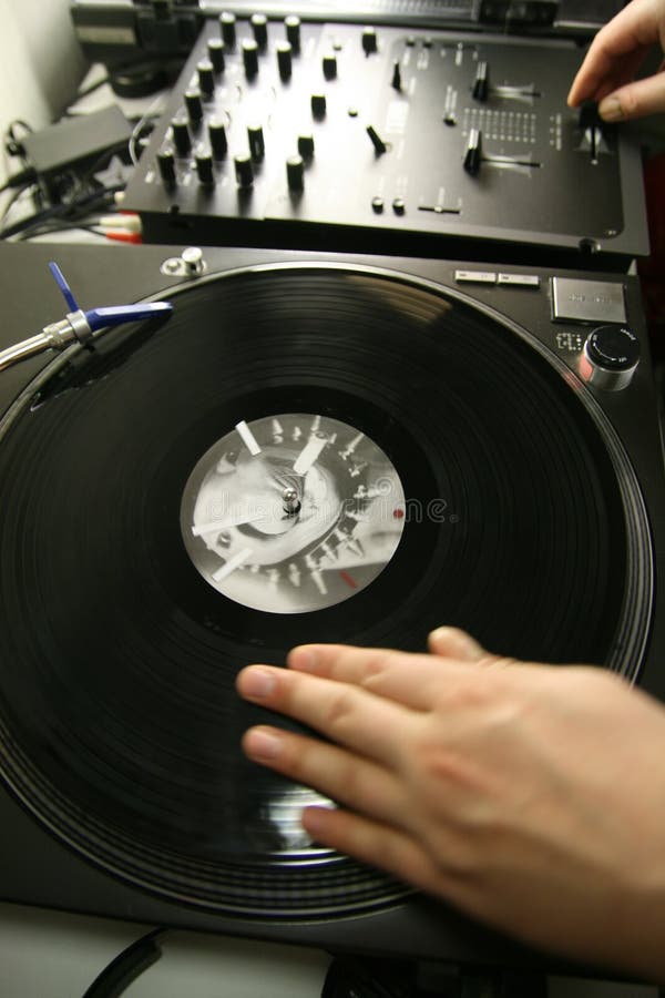 Playing dj stock photo. Image of musician, playing, disc - 3879168