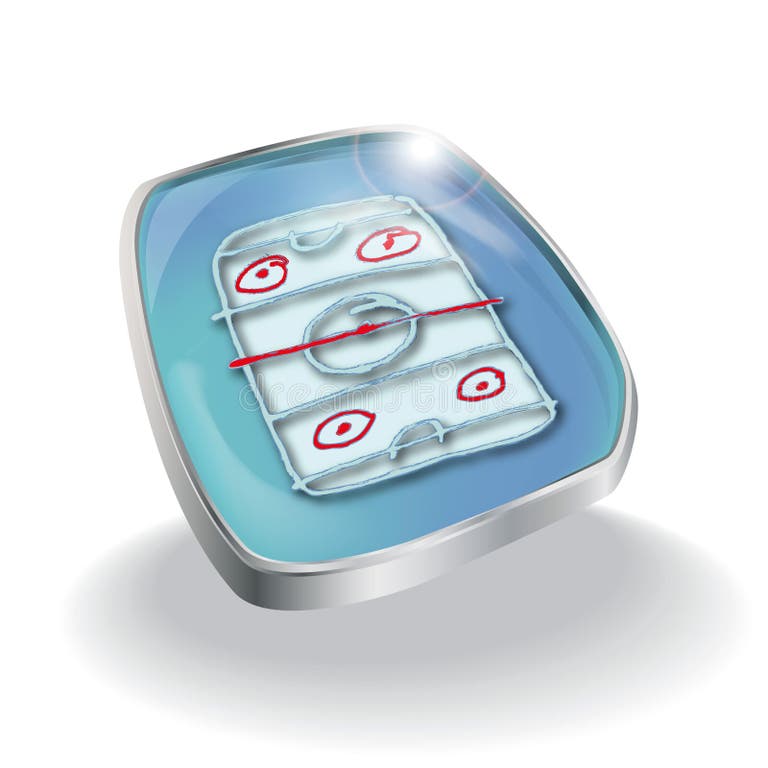 Playing field ice hockey stock vector. Illustration of hockey - 36747480