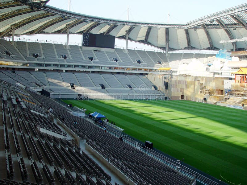 Playing Field editorial stock image. Image of stadium - 82408899