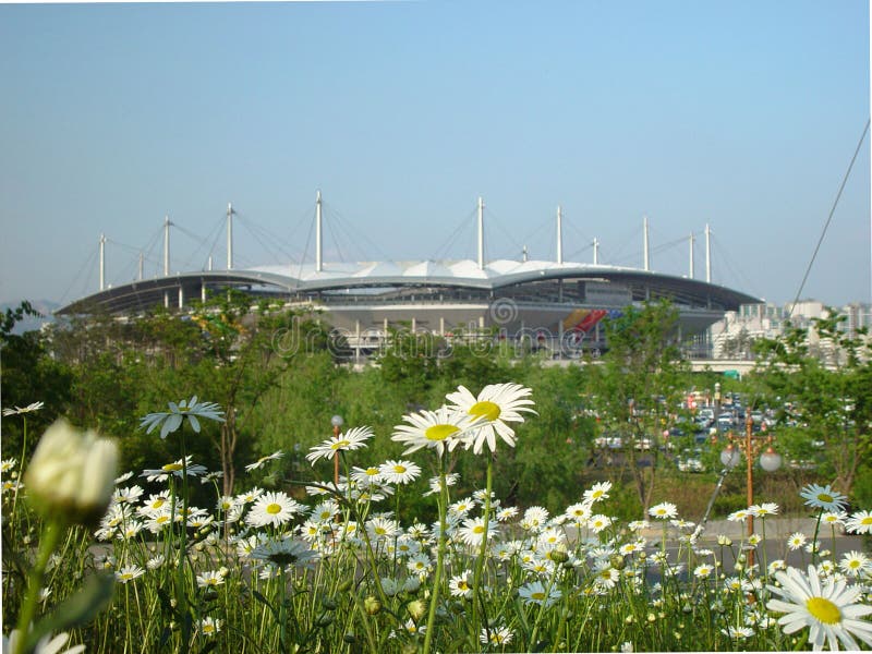 Playing Field stock image. Image of architecture, outdoors - 82409007
