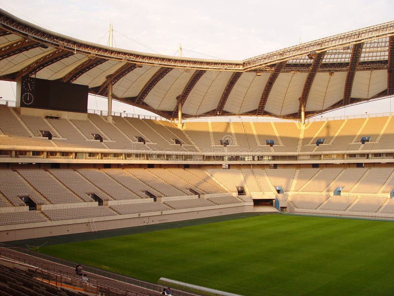 Playing Field stock image. Image of playing, bleachers - 82409677