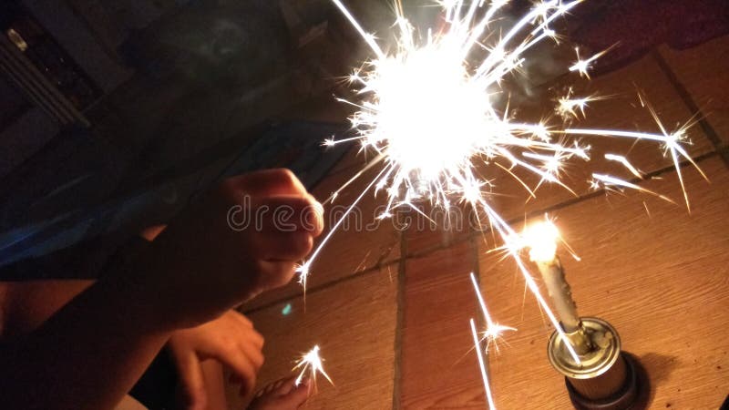 Firework stock photo. Image of playing, fireworks, night - 118627176