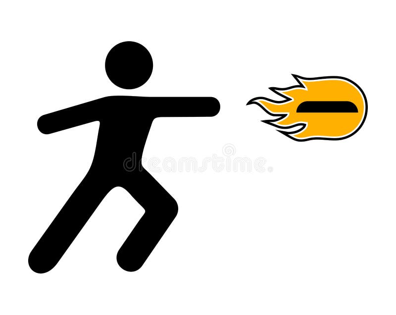 Playing flying disc symbol stock vector. Illustration of isolated ...