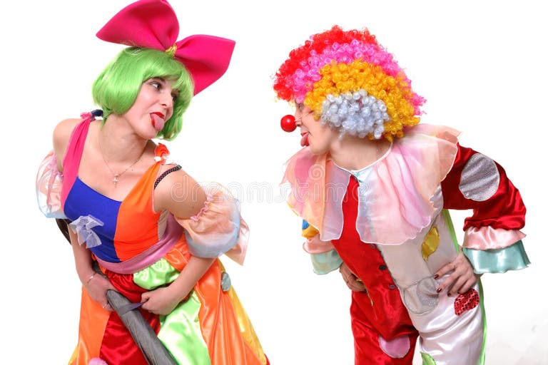 Playing the fool stock photo. Image of expression, clown - 12961660