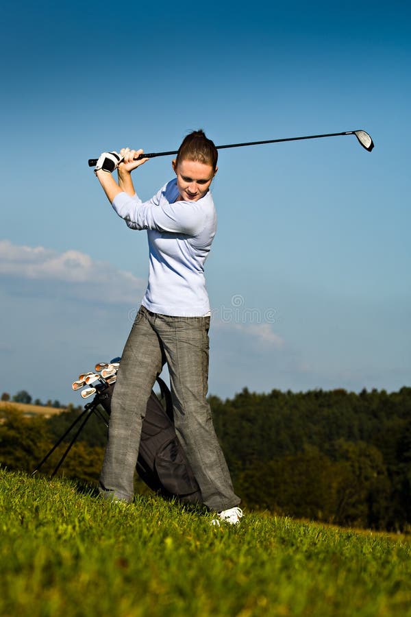 Playing golf stock photo. Image of driver, activity, greens - 22502598