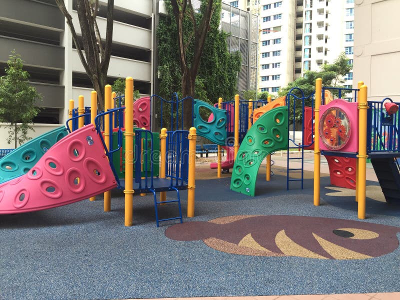 Playing ground stock image. Image of parent, children - 32668145