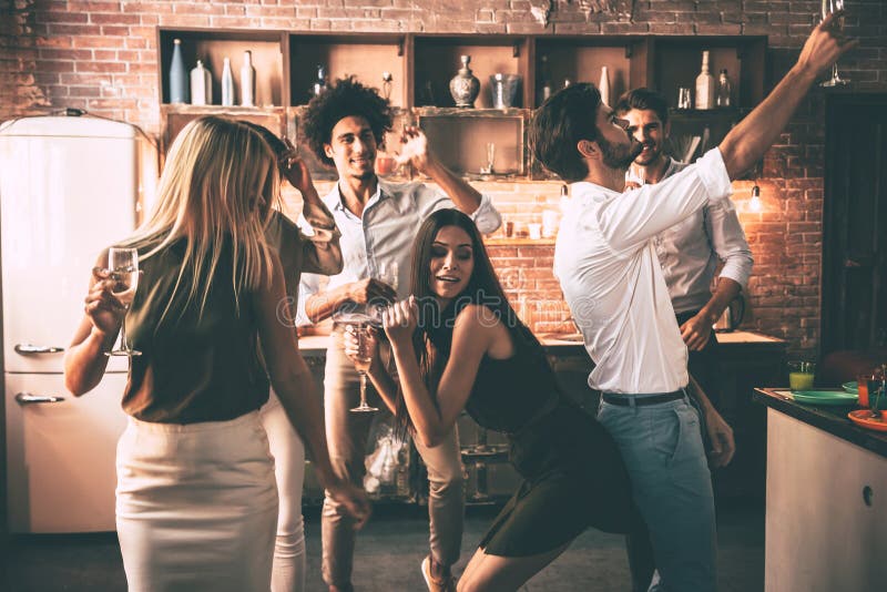 Playing hard. stock image. Image of cheering, home, candid - 78185533