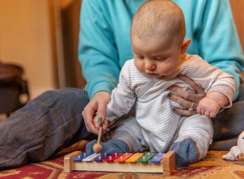 Playing Instruments stock image. Image of innocence - 284086795