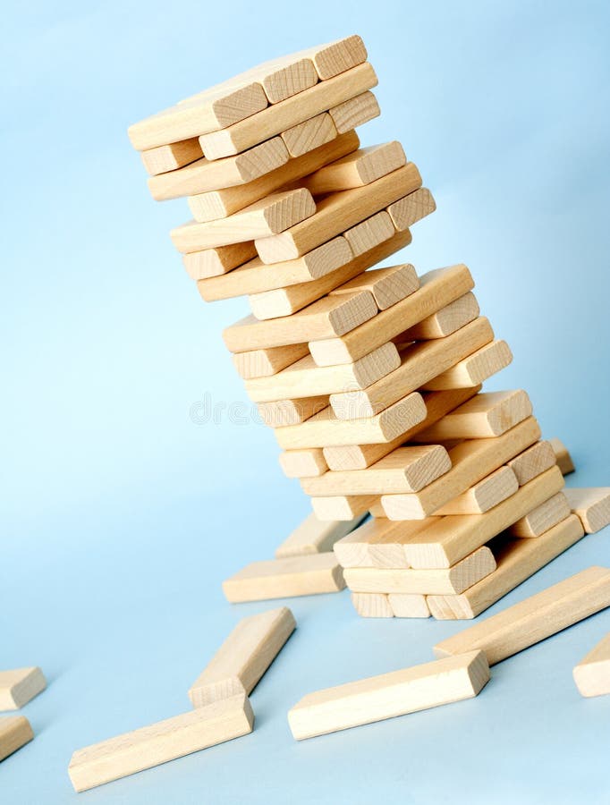 Jenga stock image. Image of brick, wood, tower, teamwork - 7853355