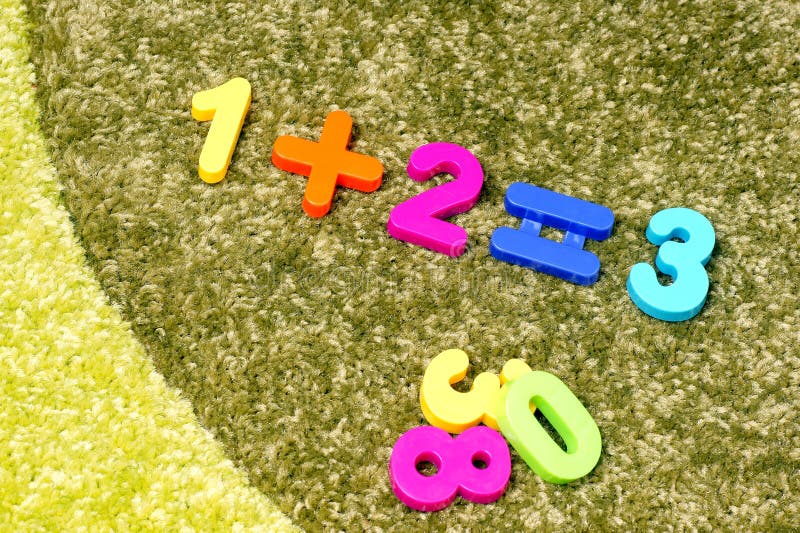 Playing with numbers stock image. Image of educate, arithmetical - 23940029