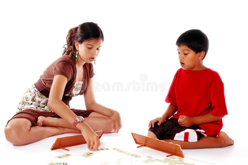 Playing a Numbers Game stock photo. Image of people, brother - 2830568