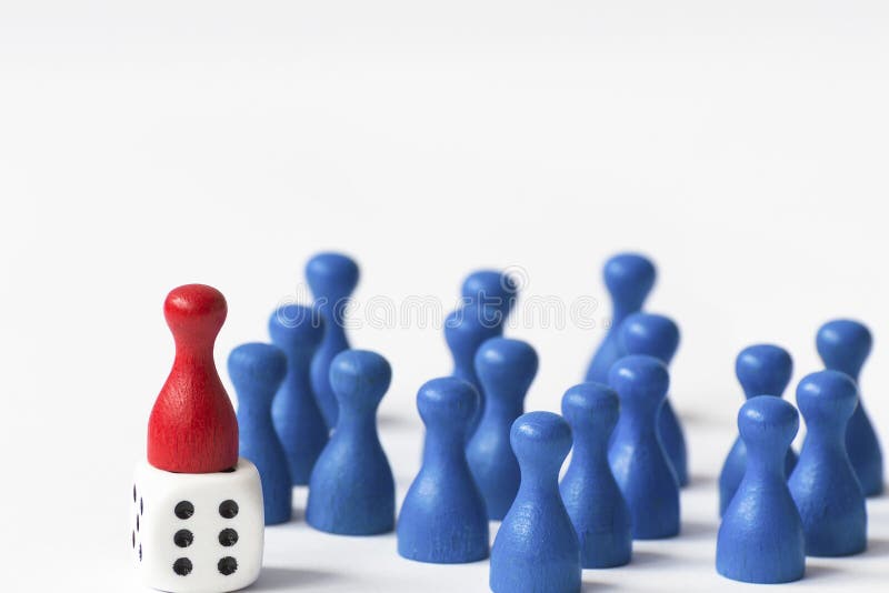 Playing pawns on white stock photo. Image of green, group - 66420524