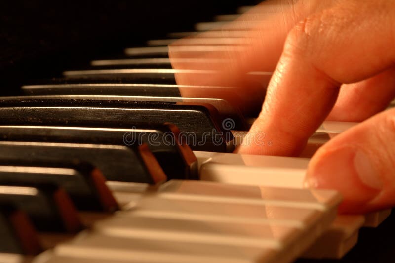 Playing piano stock image. Image of solo, recital, keys - 1885595