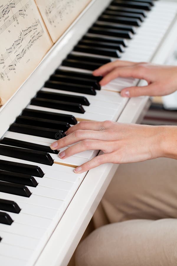 Playing Piano stock photo. Image of entertainment, performance - 23878286