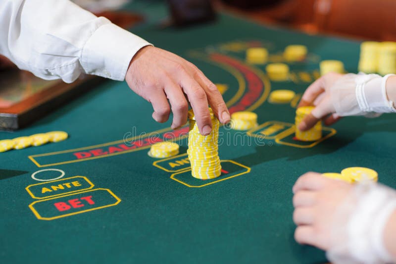 Playing Pocker stock image. Image of currency, chance - 35864295