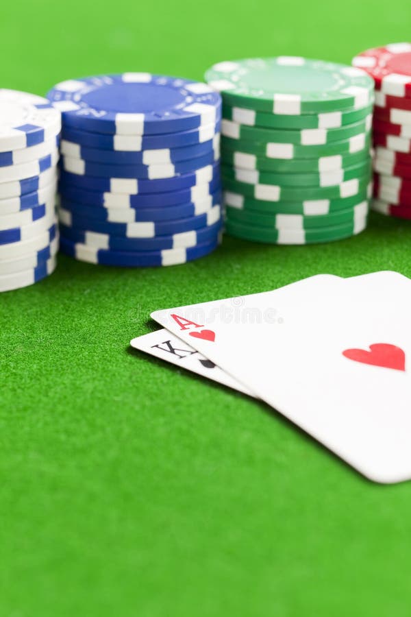 Playing poker stock image. Image of diamonds, loose, losing - 8481795