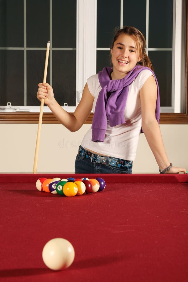 Playing pool stock image. Image of pool, colour, snooker - 17328627