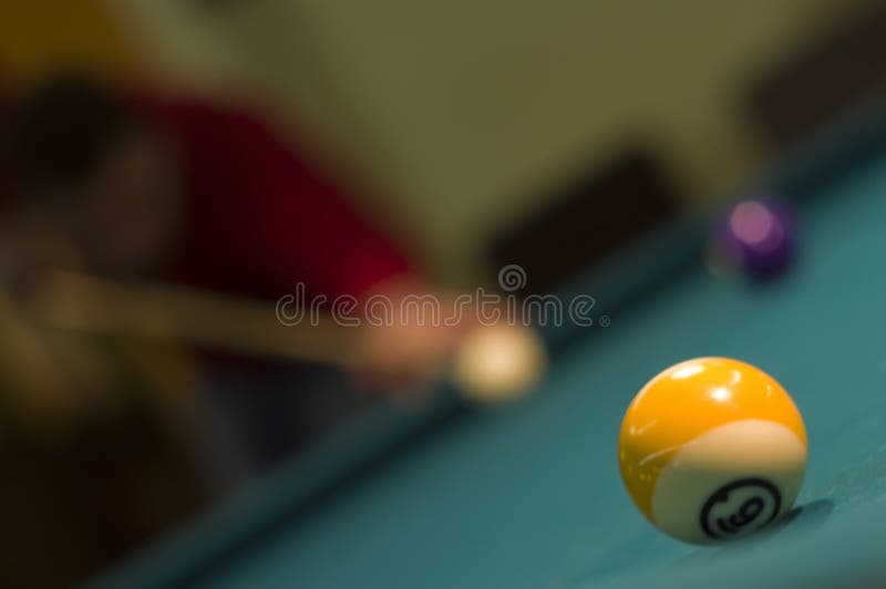 Billiard Ball number nine stock image. Image of pool, shot - 4908153