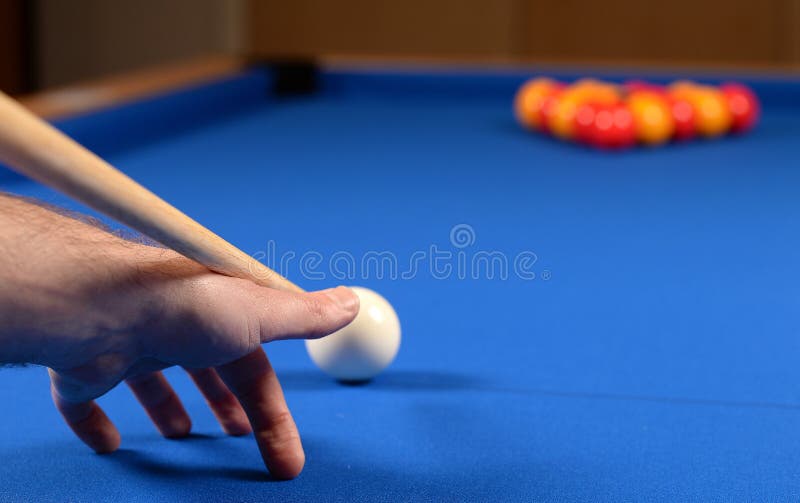 Playing pool stock image. Image of colourful, striking - 38326537
