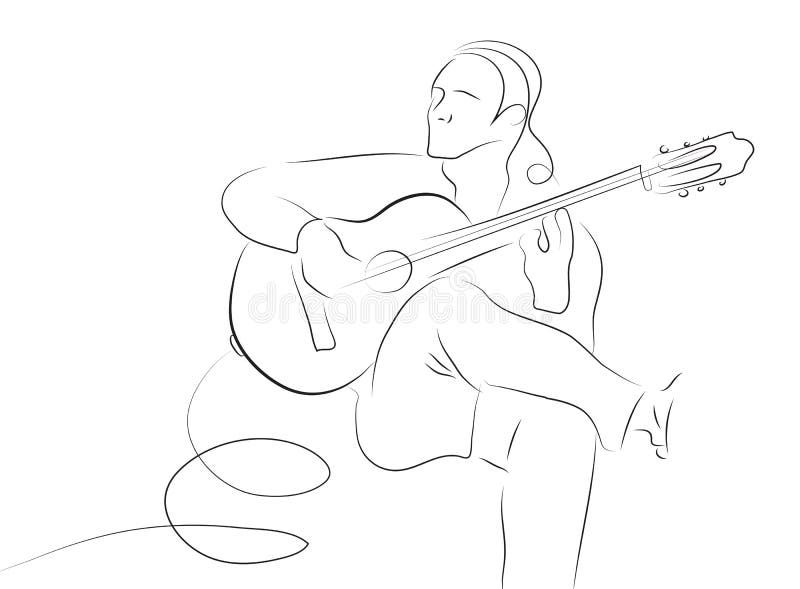 Quitar Stock Illustrations – 84 Quitar Stock Illustrations, Vectors ...