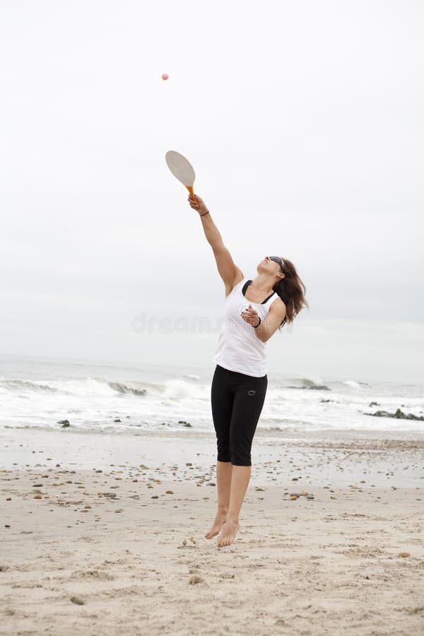 Playing racket ball stock image. Image of beauty, clothing - 11233843