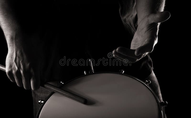 Playing repinique stock photo. Image of brazil, drumstick - 16923494
