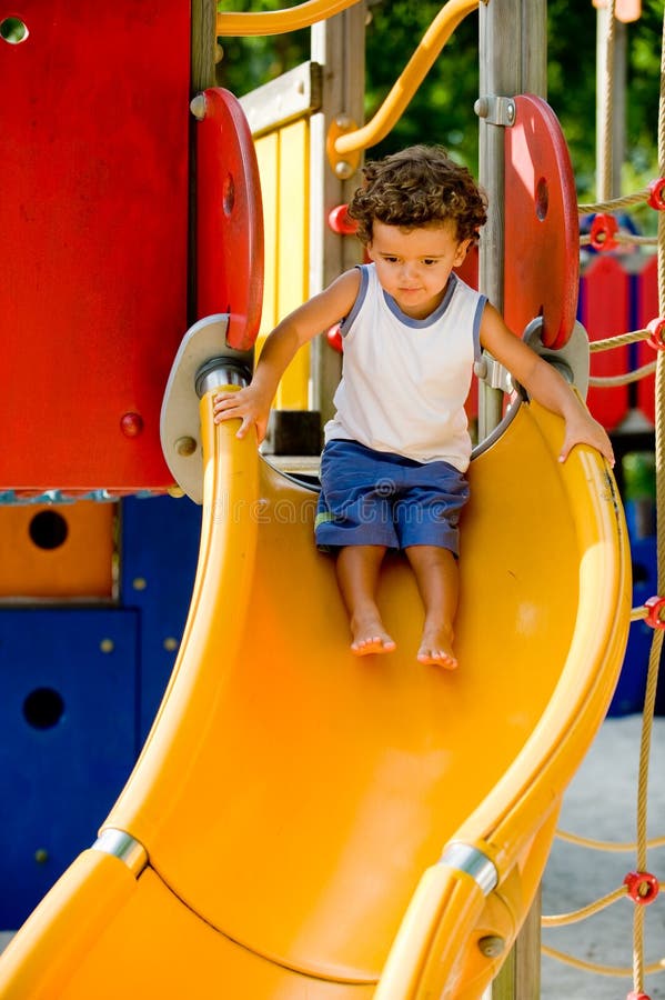 Playing On Slide Picture. Image: 5010049