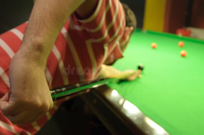 Playing snooker stock image. Image of snooker, games - 12867379