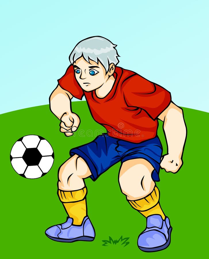 Tackle Soccer Stock Illustrations – 281 Tackle Soccer Stock ...