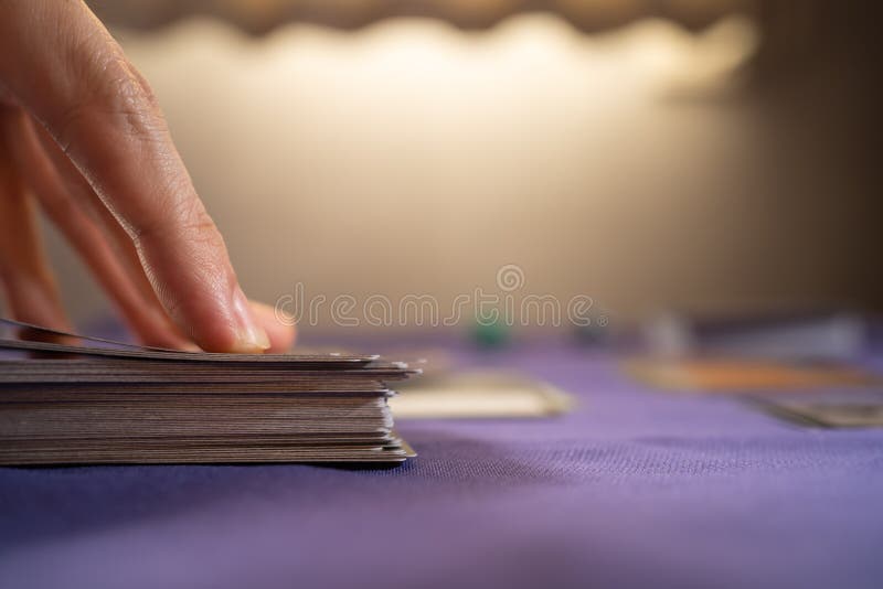 Playing Trading Card Game on a Table Stock Image - Image of gypsy ...
