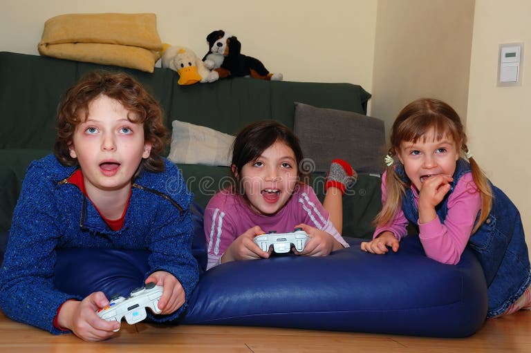 194 Children Playing Playstation Stock Photos - Free & Royalty-Free ...