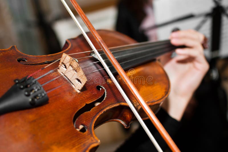 Playing the violin stock photo. Image of fiddlestick - 21647318