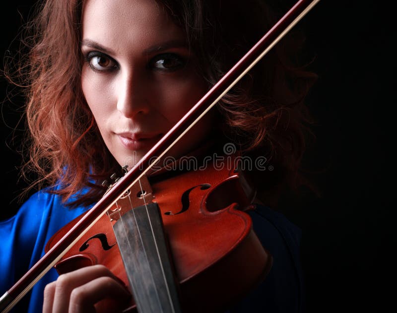 Violin Playing Violinist Musician Stock Photo - Image of close, closeup ...