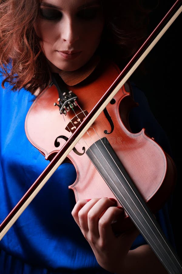 Violin Playing Violinist Musician Stock Photo - Image of close, closeup ...