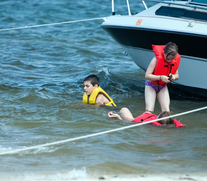 Playing in Water stock photo. Image of sand, male, explore - 842880
