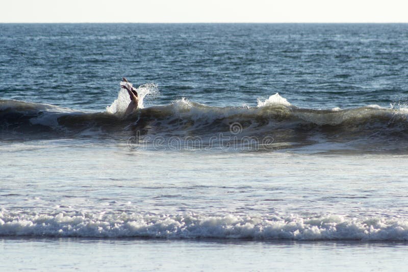 Playing in the waves stock photo. Image of bather, playing - 84979474