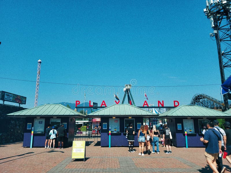 Playland Adventure Fun editorial photography. Image of coast - 256392872