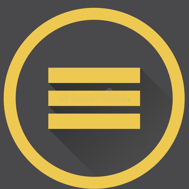 Playlist Button. Vector Illustration Decorative Design Stock Vector ...