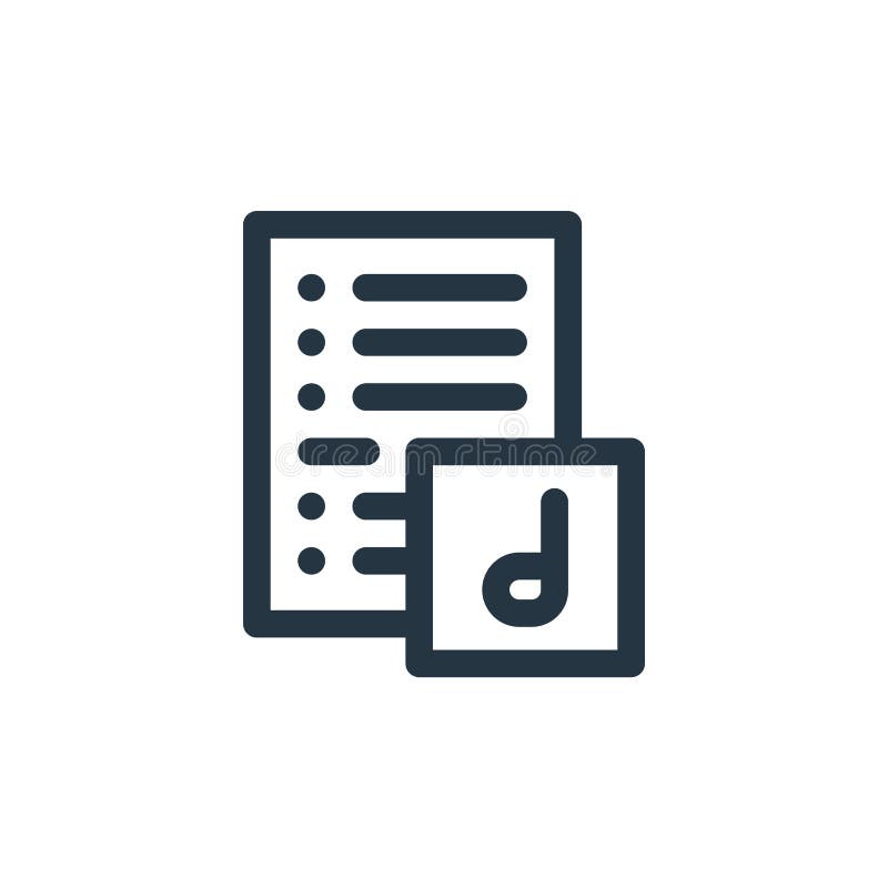 Outline Playlist Stock Illustrations – 1,778 Outline Playlist Stock ...