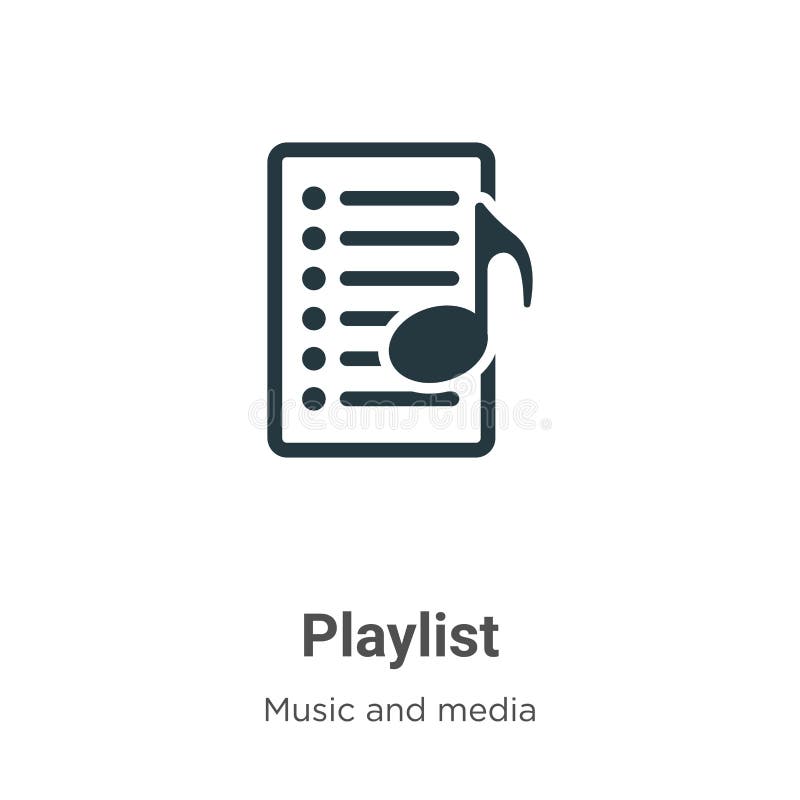 Modern Playlist Files Icon Simple Vector. Music Song List Stock Vector ... Modern Playlist Files Icon Simple Vector. Music Song List Stock Vector ...