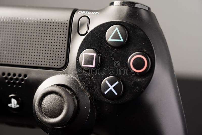 Playstation 4 Dualshock Controller or DS4 Editorial Image - Image of ...