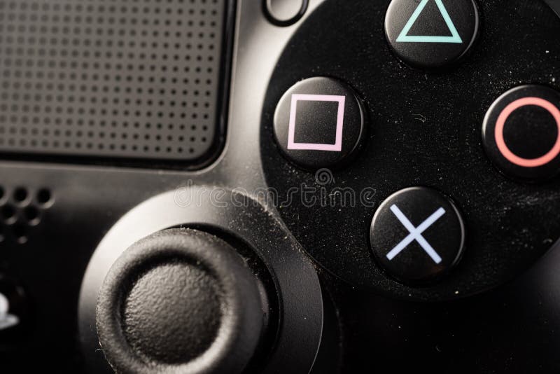 Playstation 4 Dualshock Controller or DS4 Editorial Image - Image of ...