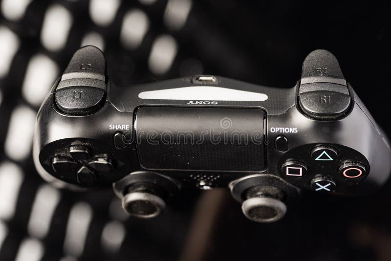 Playstation 4 Dualshock Controller or DS4 Editorial Stock Image - Image ...