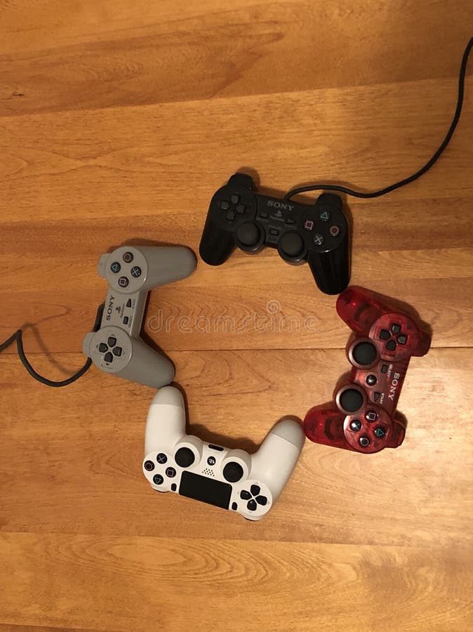 PlayStation through the Years Editorial Image - Image of playstation ...