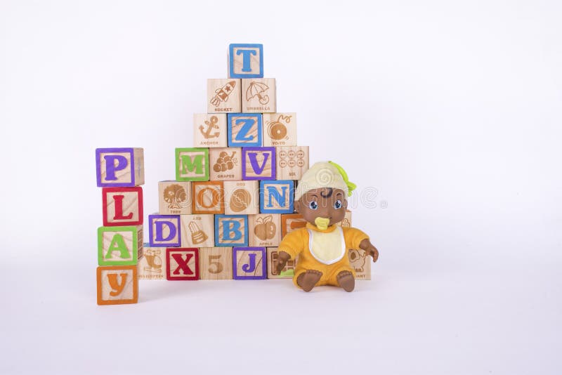 Playtime Blocks stock photo. Image of alphabet, learning - 95788244