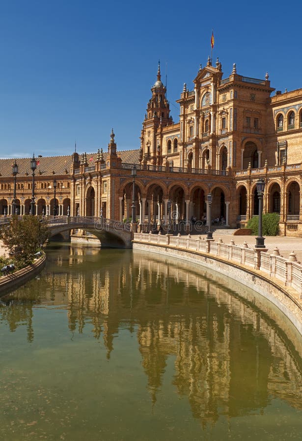 Plaza de Espana stock photo. Image of building, scenic - 20194196